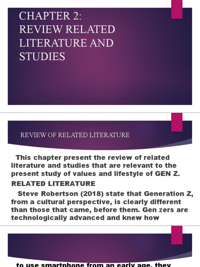 Review Related Literature and Studies | PDF | Millennials | Lifestyle ...