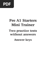 Flyers Authentic 4 - Test 1 | PDF