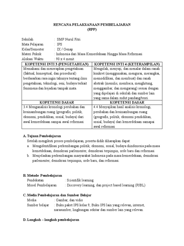 RPP KLS 9 Ips | PDF