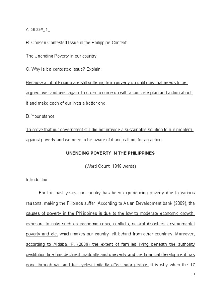 Position Paper 3 | PDF | Poverty | Poverty & Homelessness