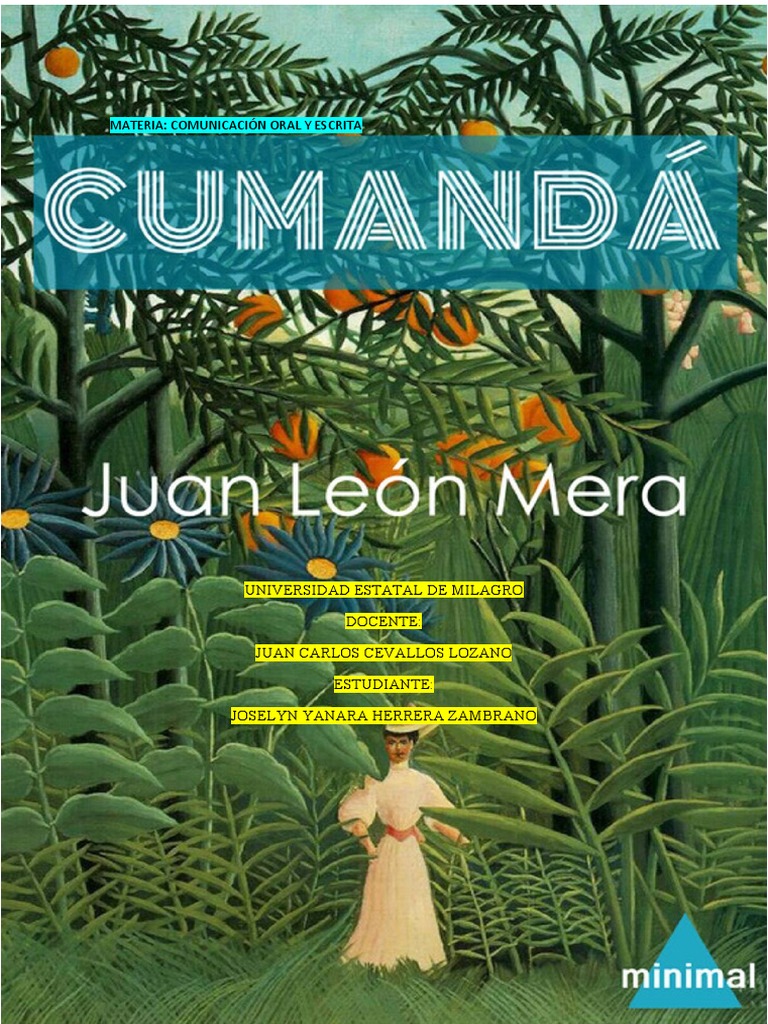 Cumandá: Novela de Juan León Mera | PDF