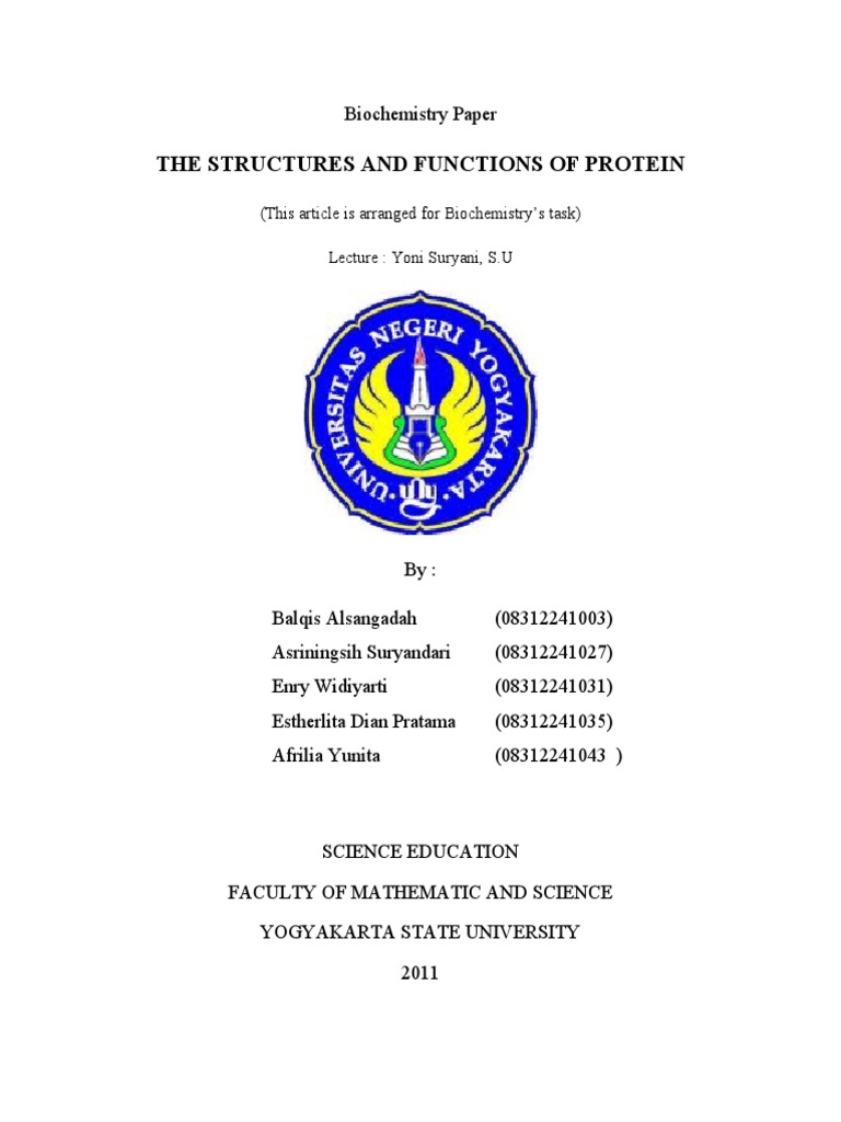 Makalah Protein | PDF