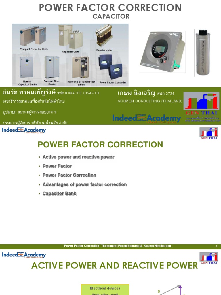 PF Correction Detuned Tuned Master Revised | PDF