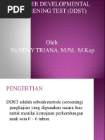 Panduan Lembar DDST untuk Anak | PDF
