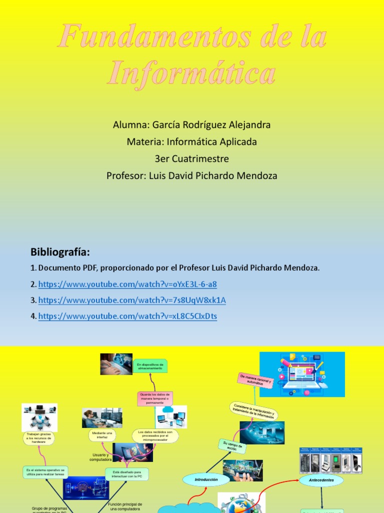Fundamentos de La Informática (Mapa Mental) | PDF | Hardware de la ...