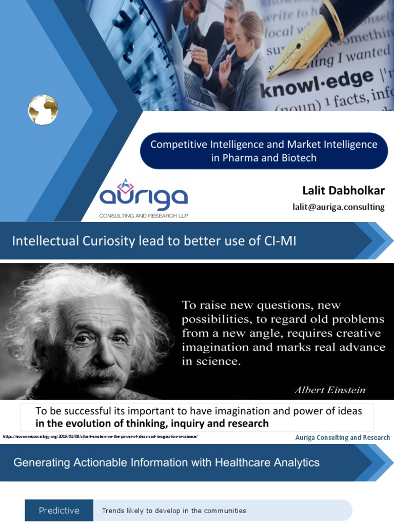 Competitive Intelligence PDF | PDF | Pharmaceutical Industry | Market ...
