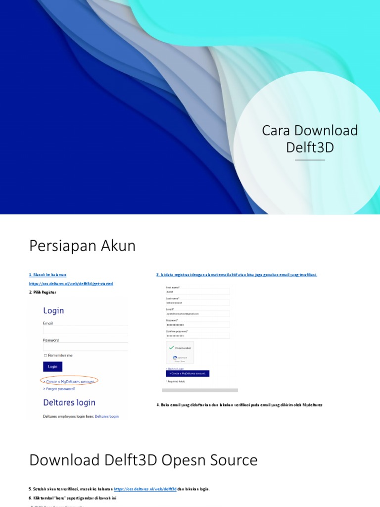 Cara Install Delft3D | PDF