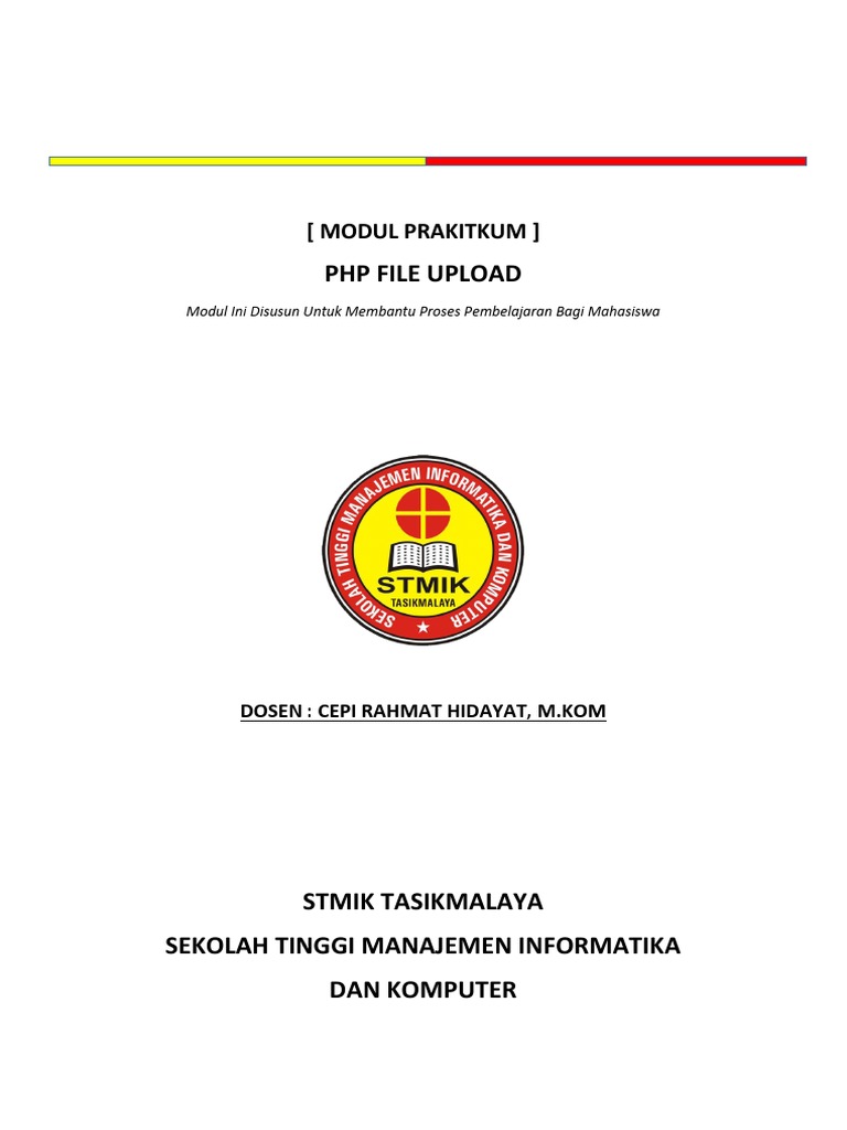 Modul Web 2 PHP File Upload | PDF