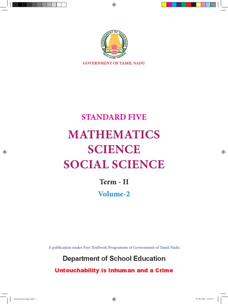 5th Social Science Book Term 2 EM Samacheer Kalvi Guru | PDF ...