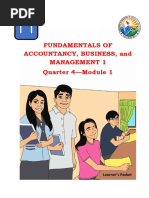 Fabm Sample Exercises With Answer Key | PDF | Expense | Debits And Credits