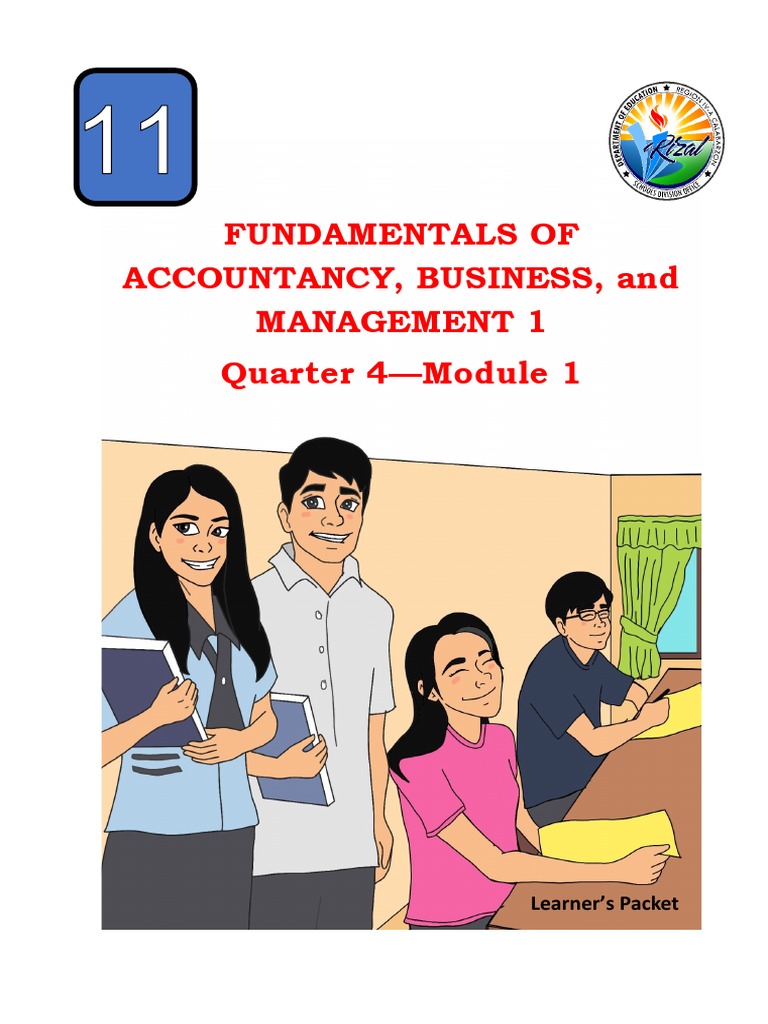 Fundamentals of ABM1 Q4 Week 1 2 | PDF | Debits And Credits | Deferral