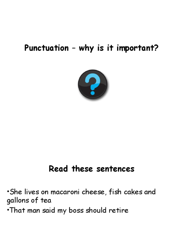 Fun Punctuation Games Explained | PDF
