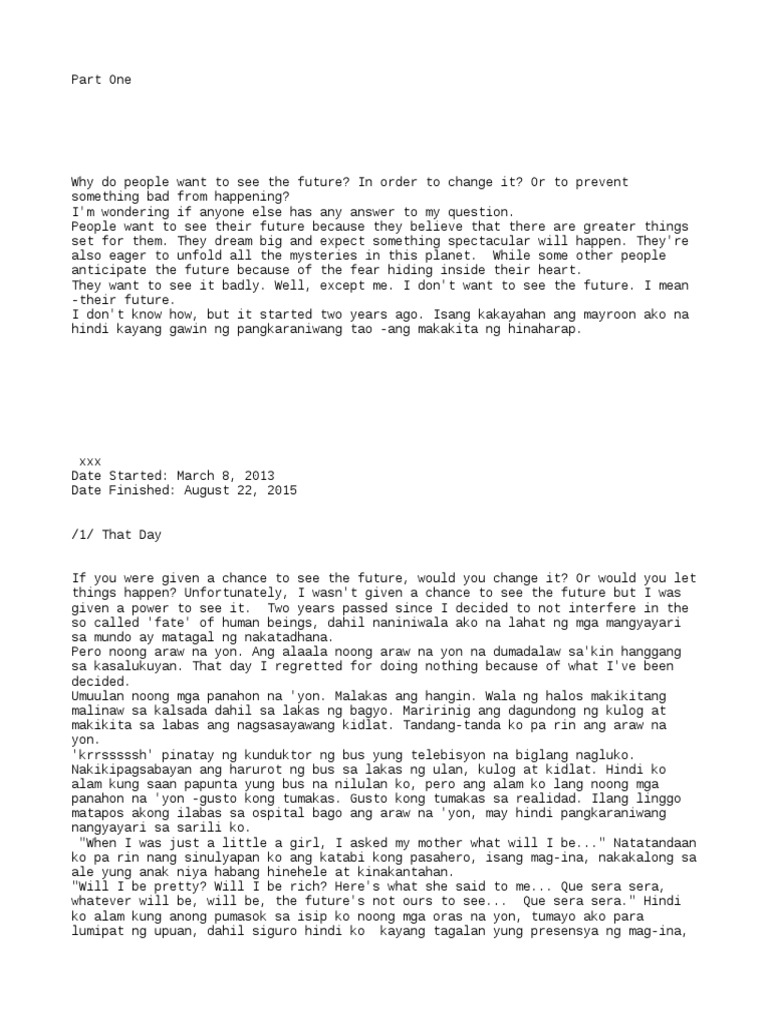 The Peculiars Tale - Anaknirizal | PDF