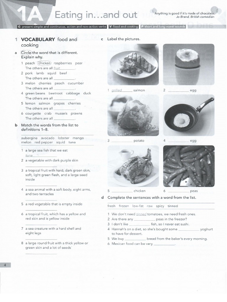 English File 4th Edition Intermediate Workbook-6-13 | PDF