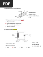 Electrical Symbol: Physics IGCSE | PDF