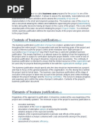 Business Justification Explained with Examples | PDF | Risk Management ...