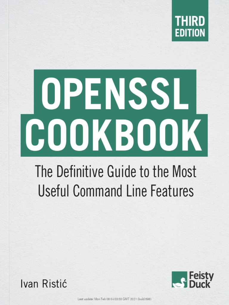 Openssl Cookbook: The Definitive Guide To The Most Useful Command Line Features | PDF ...
