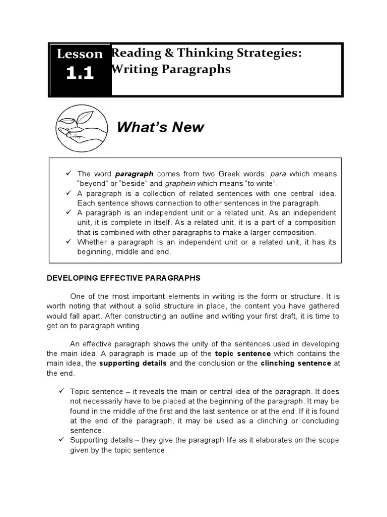 Topic 1 Reading Thinking Strategies | PDF | Narration | Narrative