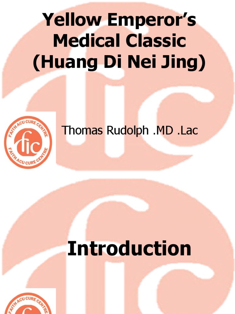 Yellow Emperors Medical Classic | PDF | Yin And Yang | Traditional ...