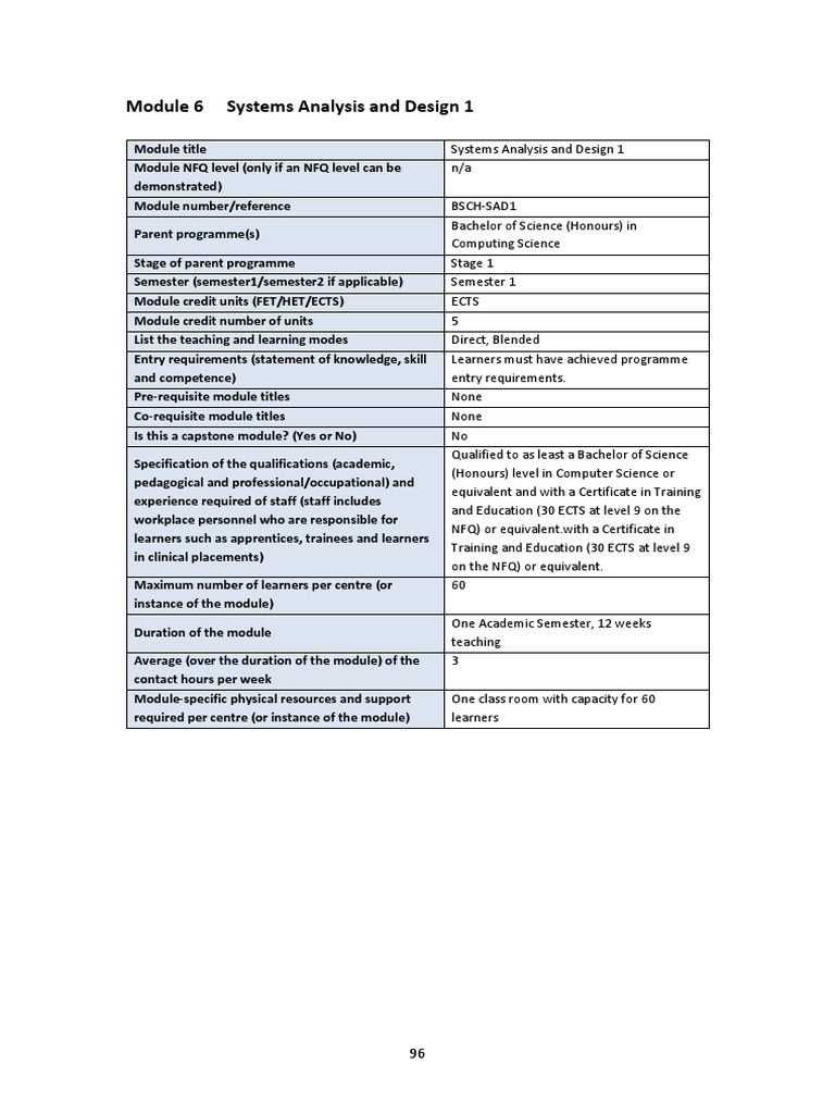 Systems Analysis and Design 1 | PDF | Educational Assessment | Learning