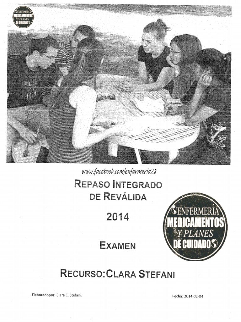 Repaso de Revalida de Enfermería 2025 | PDF | Ciencias sociales ...