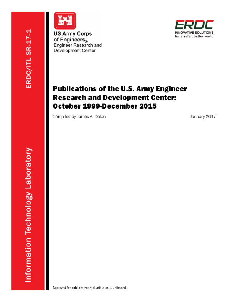 Erdc - Itl SR - 17 - 1 | PDF | Environmental Science | Science