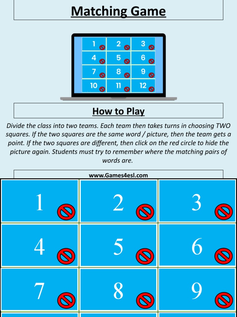 Weather Matching Game | PDF