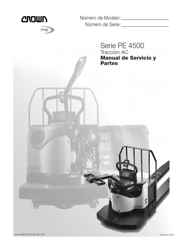 Serie PE4500 (PF15302-034) | PDF | Máquinas | Ingeniería mecánica