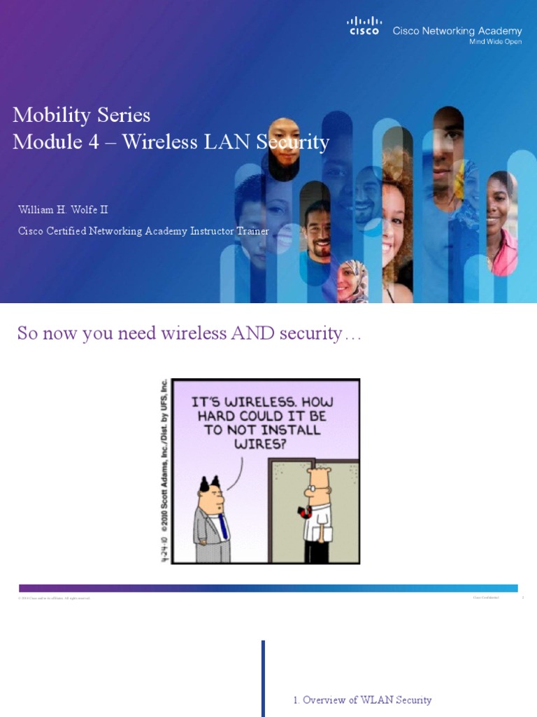 Lesson 04 - Wireless LAN Security | PDF | Wireless Lan | Computer Network Security