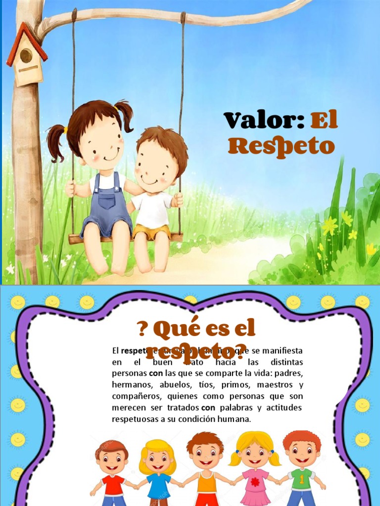 Valor Respeto Definicion