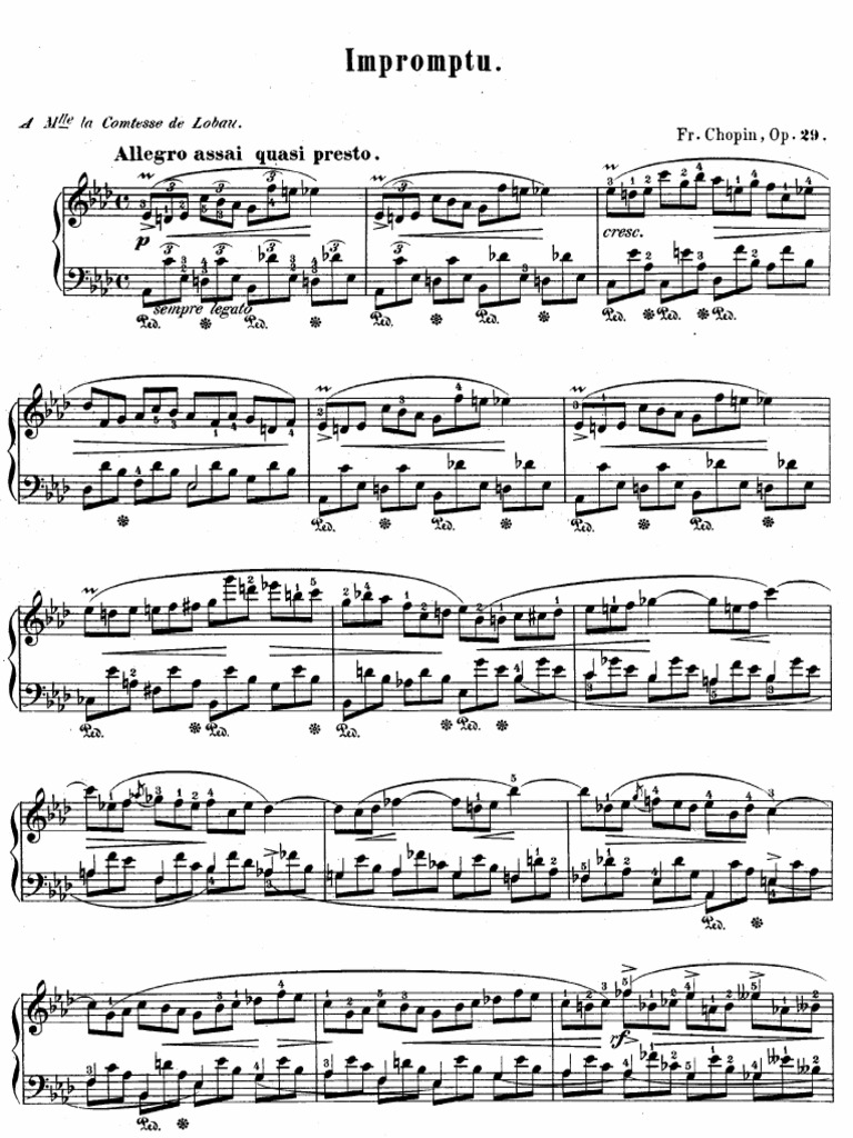 Impromptu Generator Sheet Music | PDF | Social Science | Art