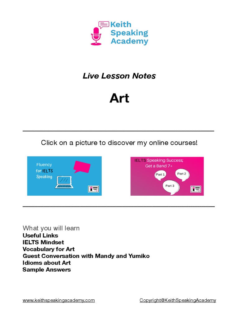 Art - Lesson Notes | PDF | Mural | Paintings