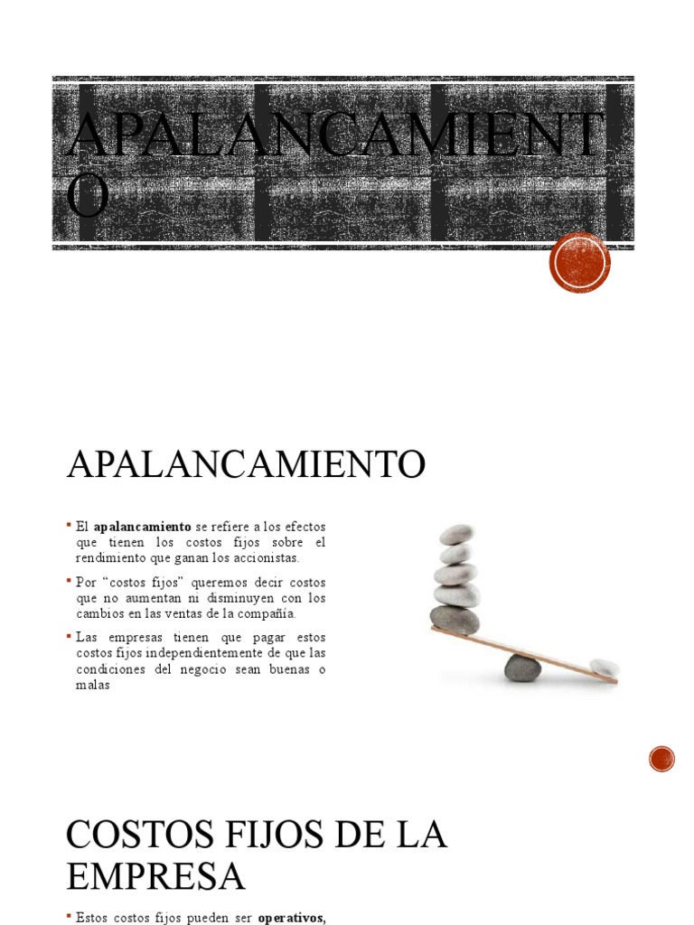 1 Apalancamiento | PDF | Apalancamiento (Finanzas) | Corporaciones