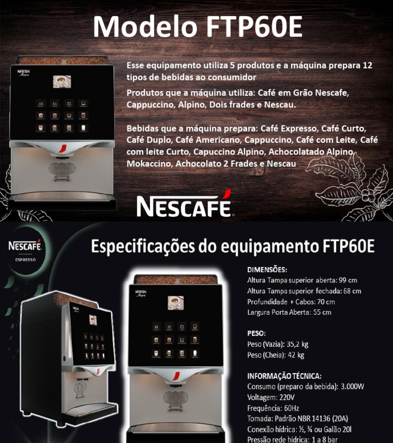 Equipamento FTP60E | PDF