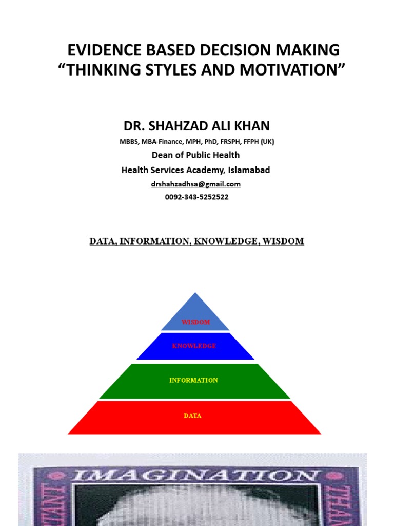 Evidence Based Decision Making Apr 15 2021 | PDF | Evidence Based ...