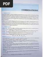 Permutations and Combinations For IOQM RMO | PDF | Numbers | Exponentiation