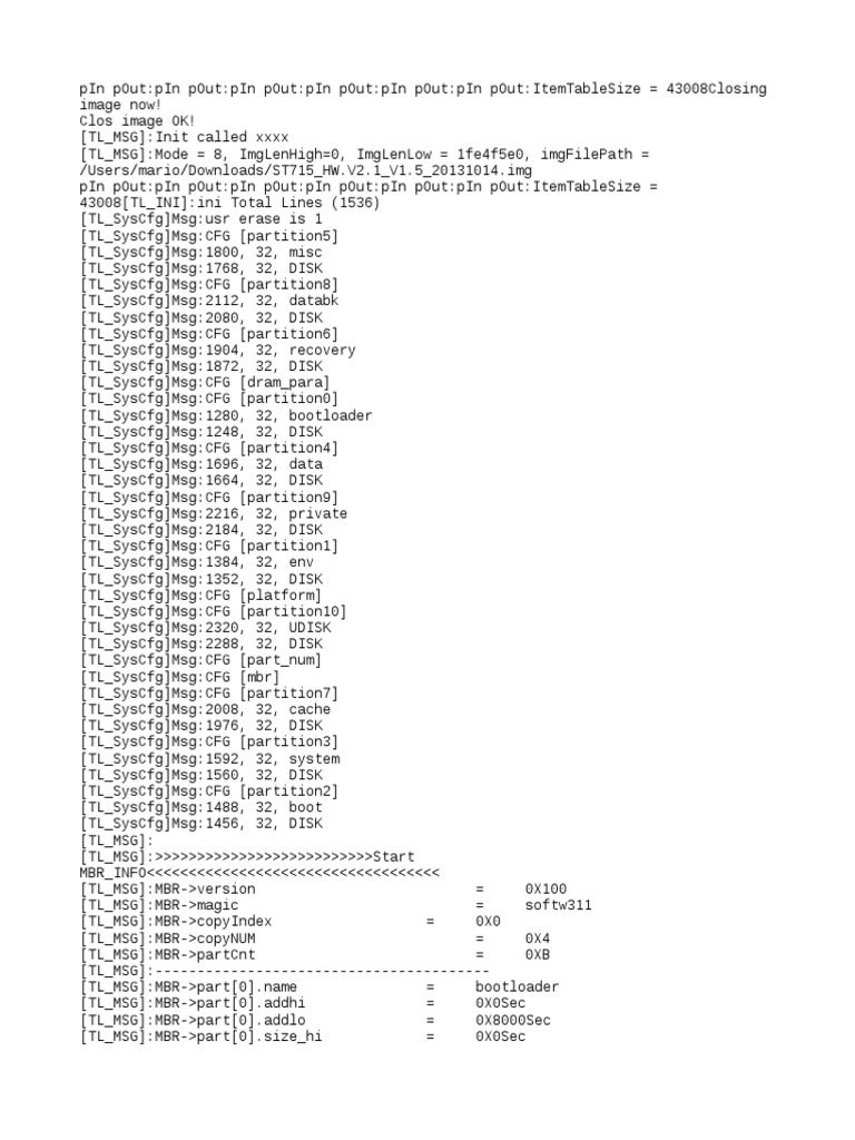 Livesuit Log | PDF | Operating System Technology | Computer Science