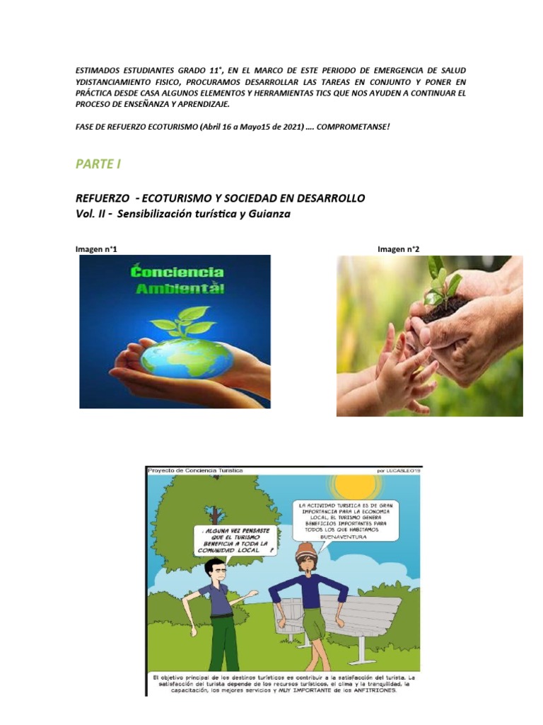 Actividades de Ecoturismo para Estudiantes | PDF | Turismo | Turismo y Ocio