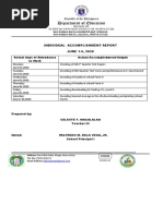 Accomplishment Report BSP GSP Encampment | PDF | Scouting | Outdoor ...