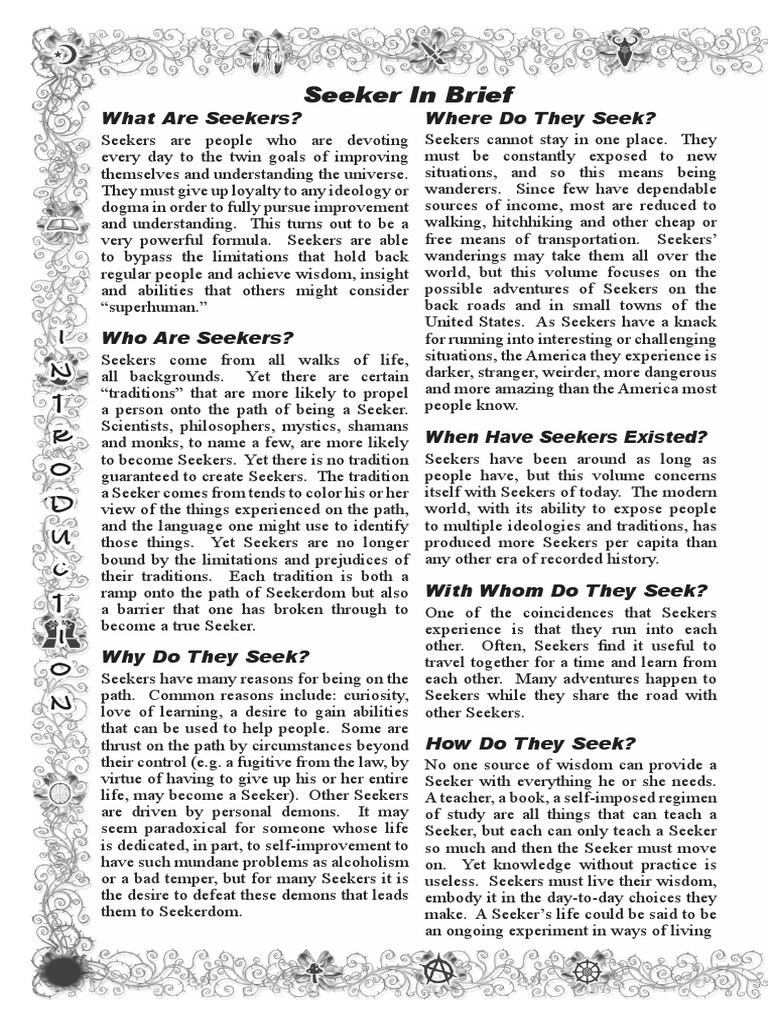 Seeking Insight: An Introduction to the Philosophy and Lifestyle of ...