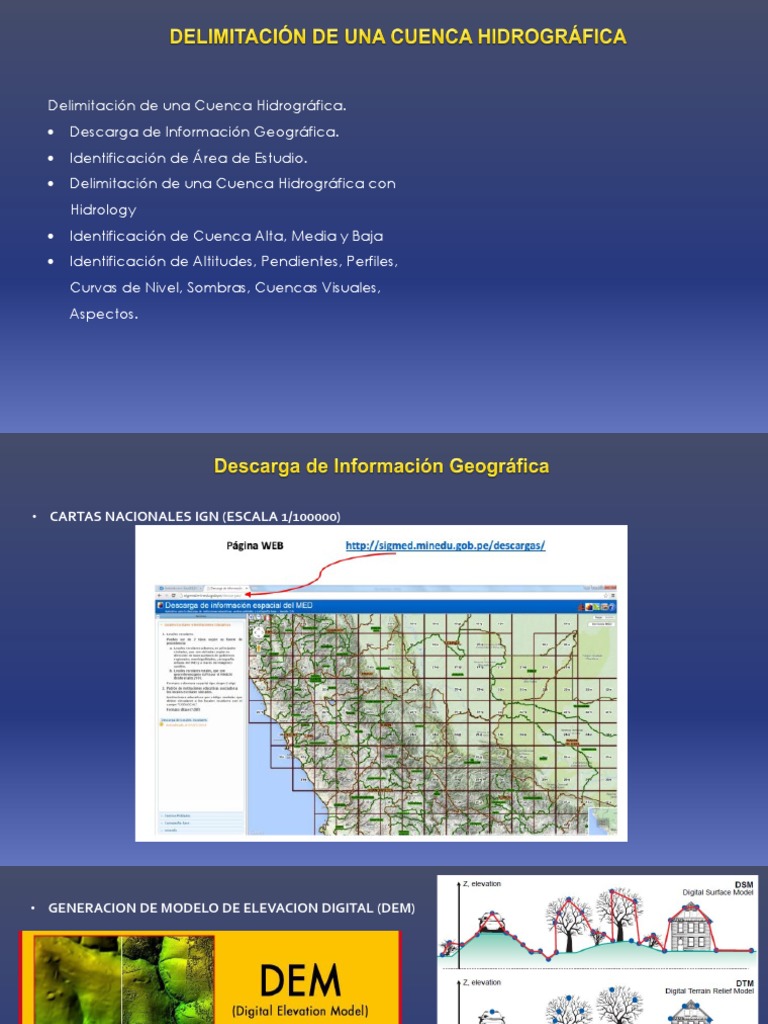 Sig Aplicado A Manejo de Cuenca | Descargar gratis PDF | Sistema de ...