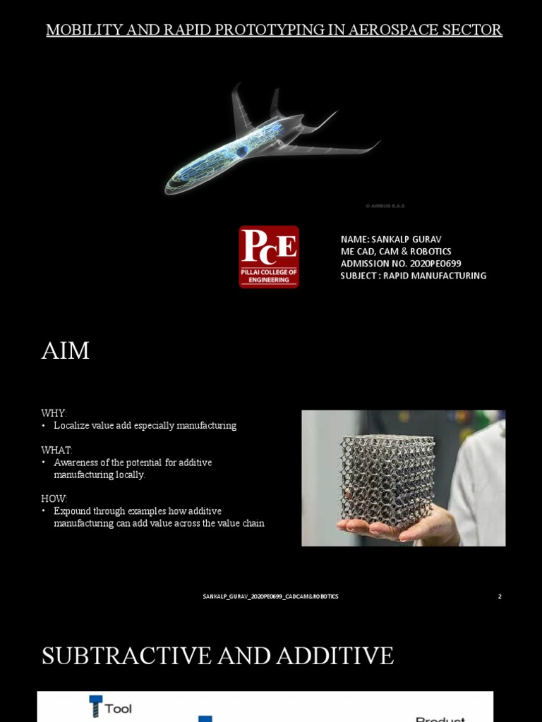 Mobility And Rapid Prototyping In Aerospace Sector Pdf 3 D Printing