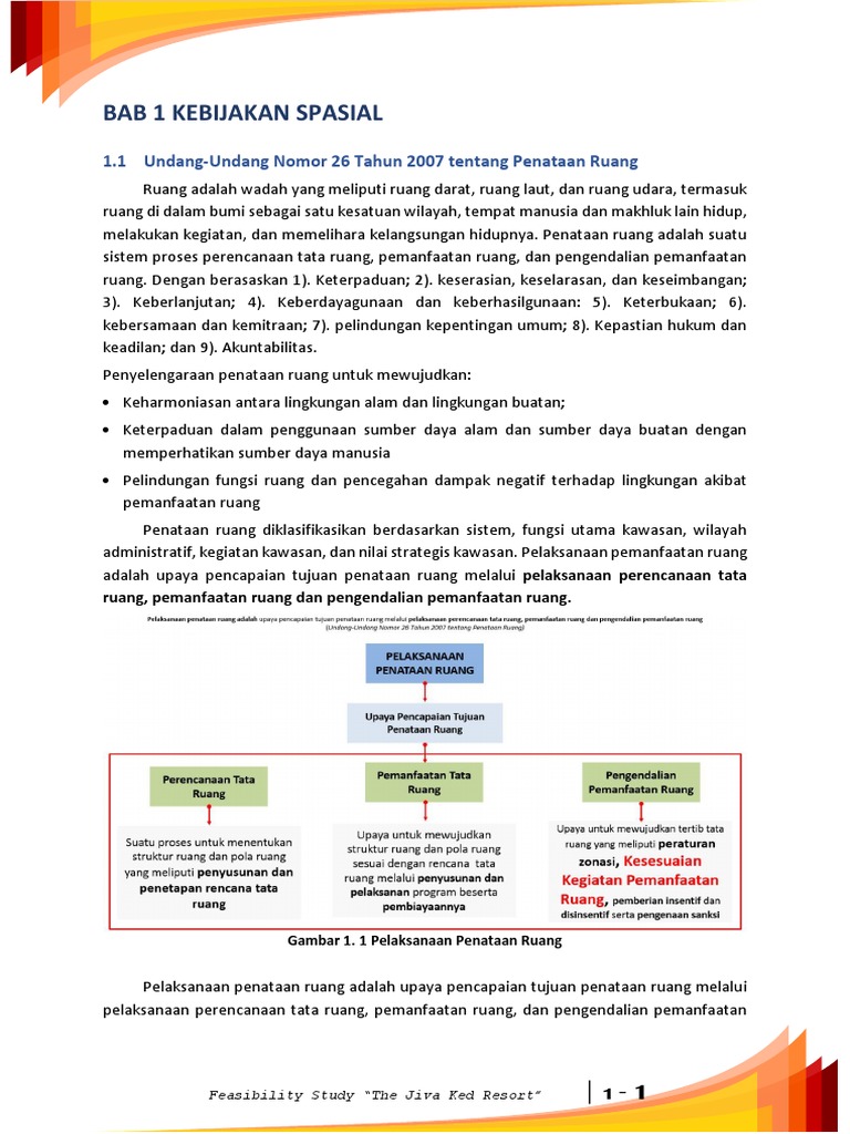 Bab 1 Kebijakan Spasial | PDF | Sains & Matematika