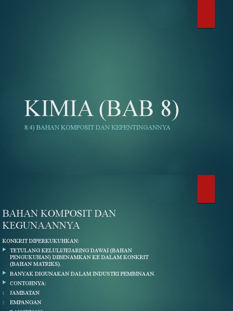 Bahan Komposit Dan Kepentingannya | PDF