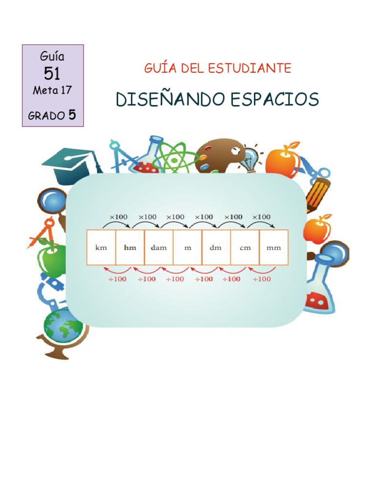 Guía de Diseño de Espacios para 5° Grado | PDF | Objetos geométricos ...