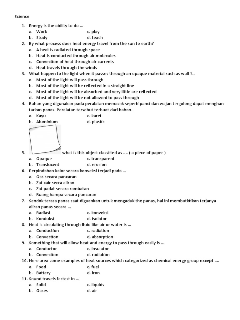 Heat and Light Energy Concepts | PDF | Light | Prism