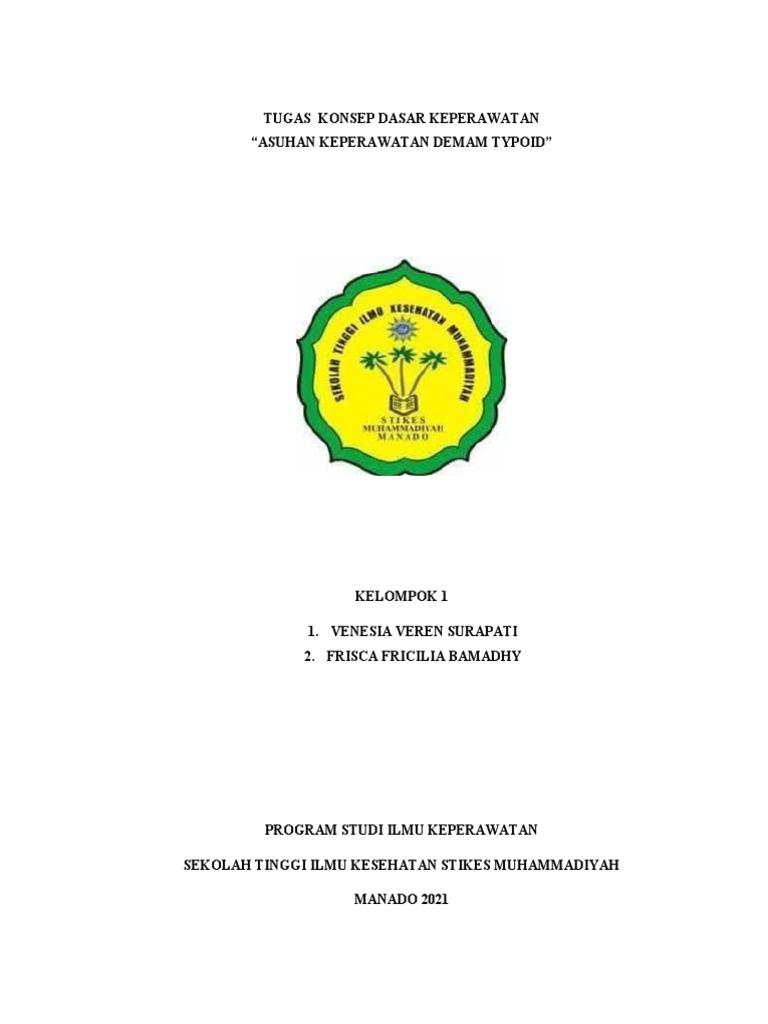 Asuhan Keperawatan Demam Typhoid | PDF | Pengembangan Diri | Kesehatan ...