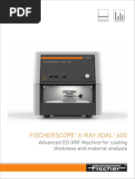 TDS - FISCHER ED-XRF System (All Models) | PDF | Energy Dispersive X ...