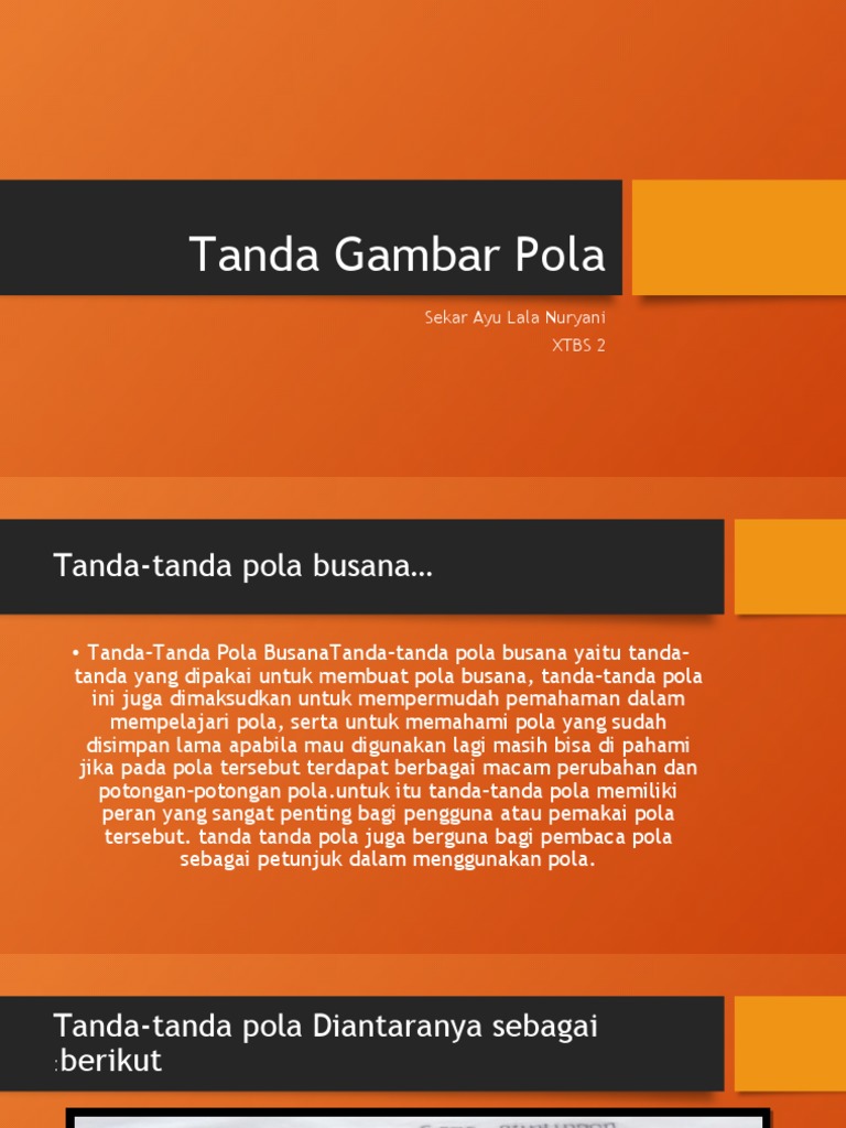 Tanda Pola | PDF | Karier & Perkembangan | Seni