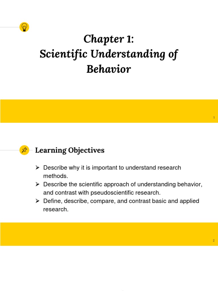 CHAPTER 1 - Field Methods in Psychology | PDF | Falsifiability | Scientific Method